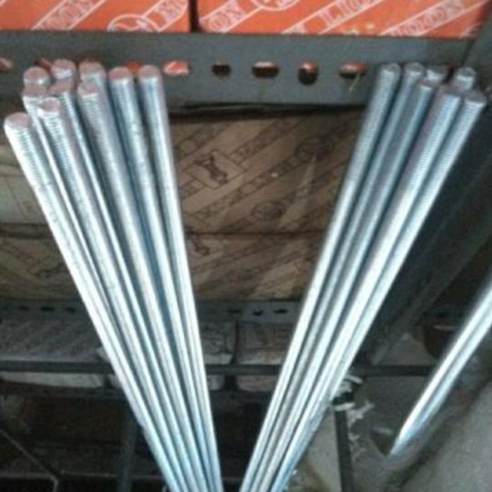 Jual JBS99 asdrat putih - long drat galvanis 1 inch x 1 meter drat 8 | Shopee Indonesia