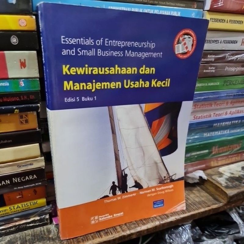 Jual Kewirausahaan dan manajemen usaha kecil buku 1 edisi 5 by Thomas W ...