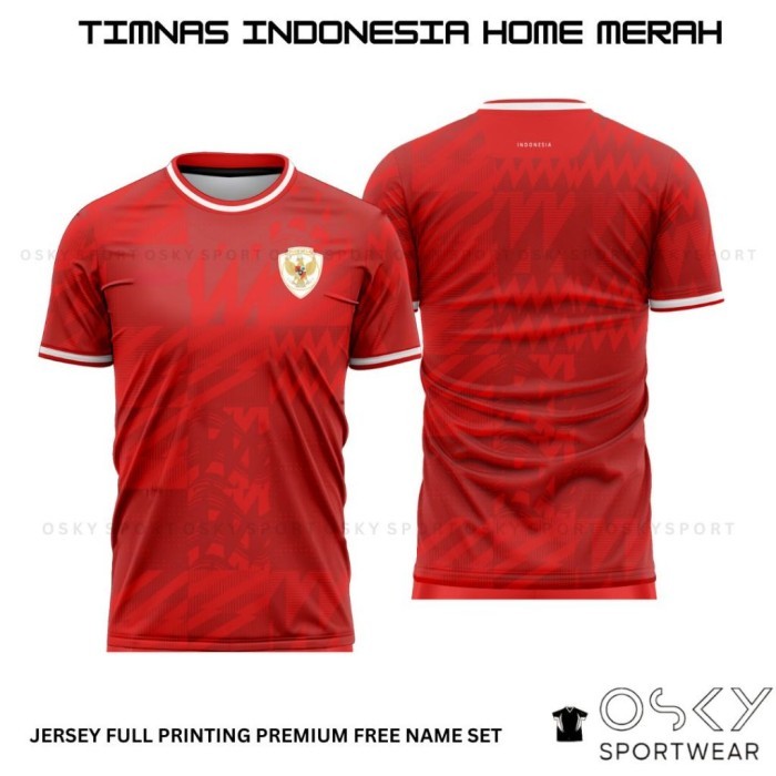 Jual JERSEY BOLA TIMNAS INDONESIA ANAK 2024-2025 FULL PRINTING PREMIUM ...