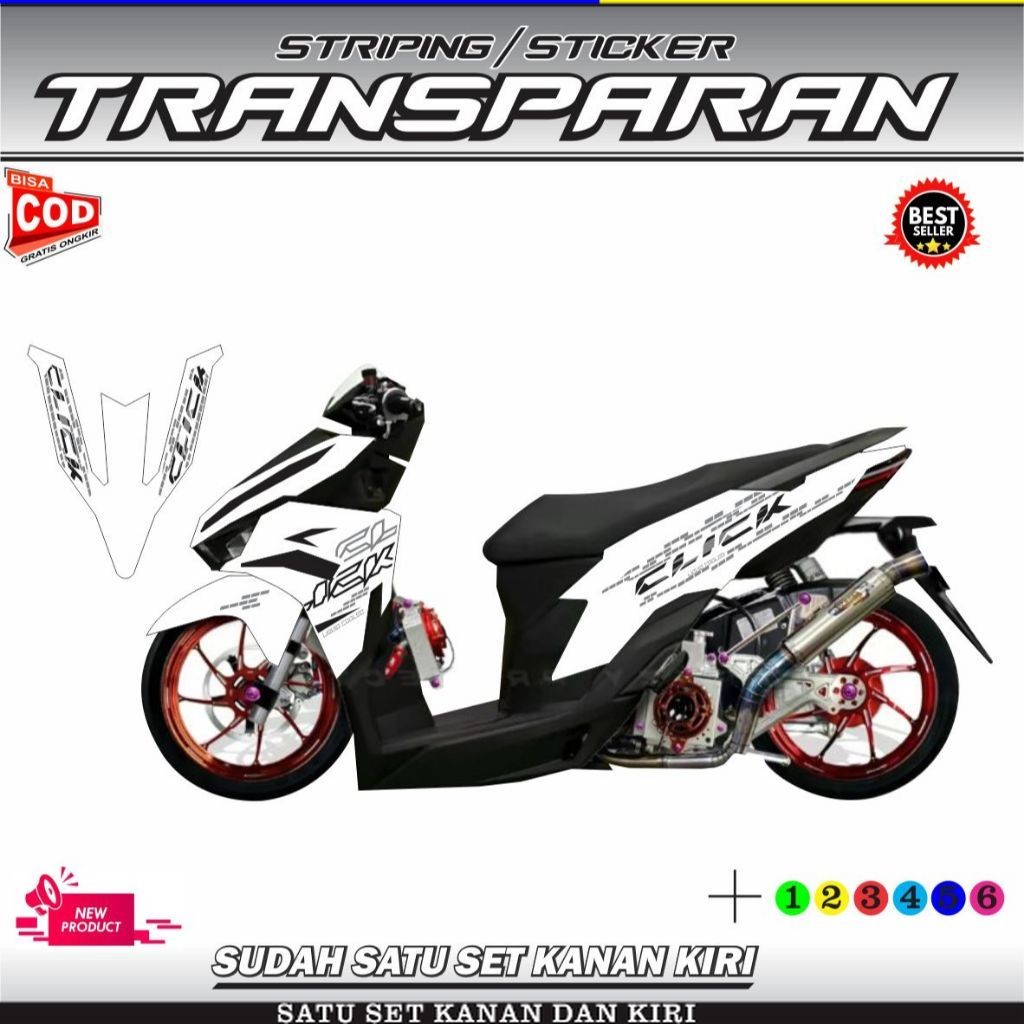 Jual STICKER BENING VARIO GEN 2 125&150 2022/2024 CLICK lIMITED EDITION ...