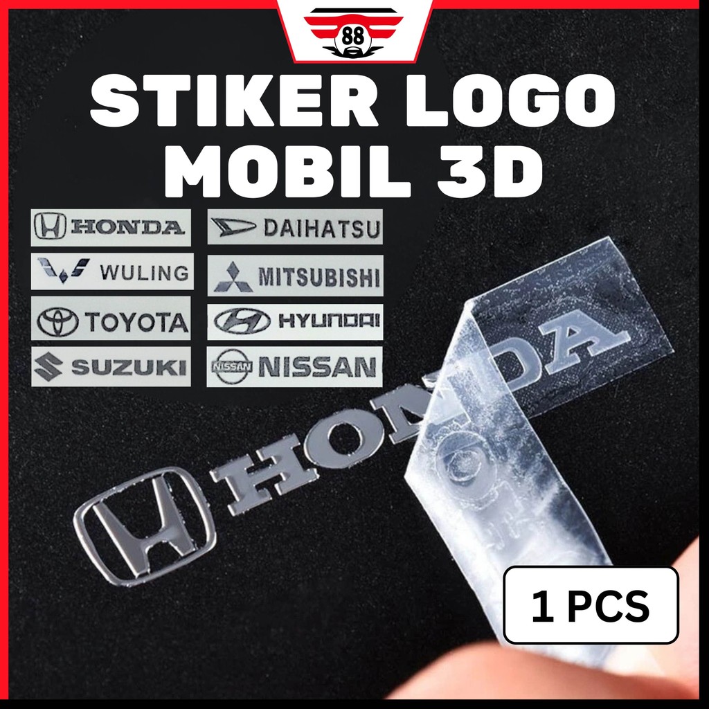 Jual Stiker Logo Mobil Logam 3D Stiker Mobil Hias Interior Eksterior ...