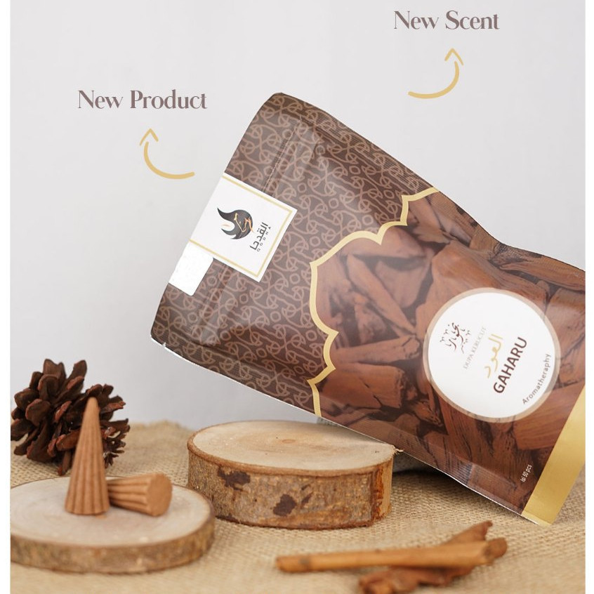 Jual Dupa Kerucut GAHARU Bukhur Buhur QODHA Aromatic isi 50 Pcs Cones ...