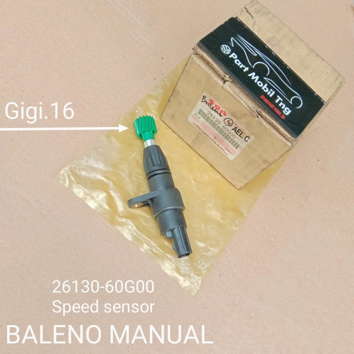 Jual Sensor Speed Sensor Suzuki Baleno Manual 26130-60G00 / 26130-60G11 ...