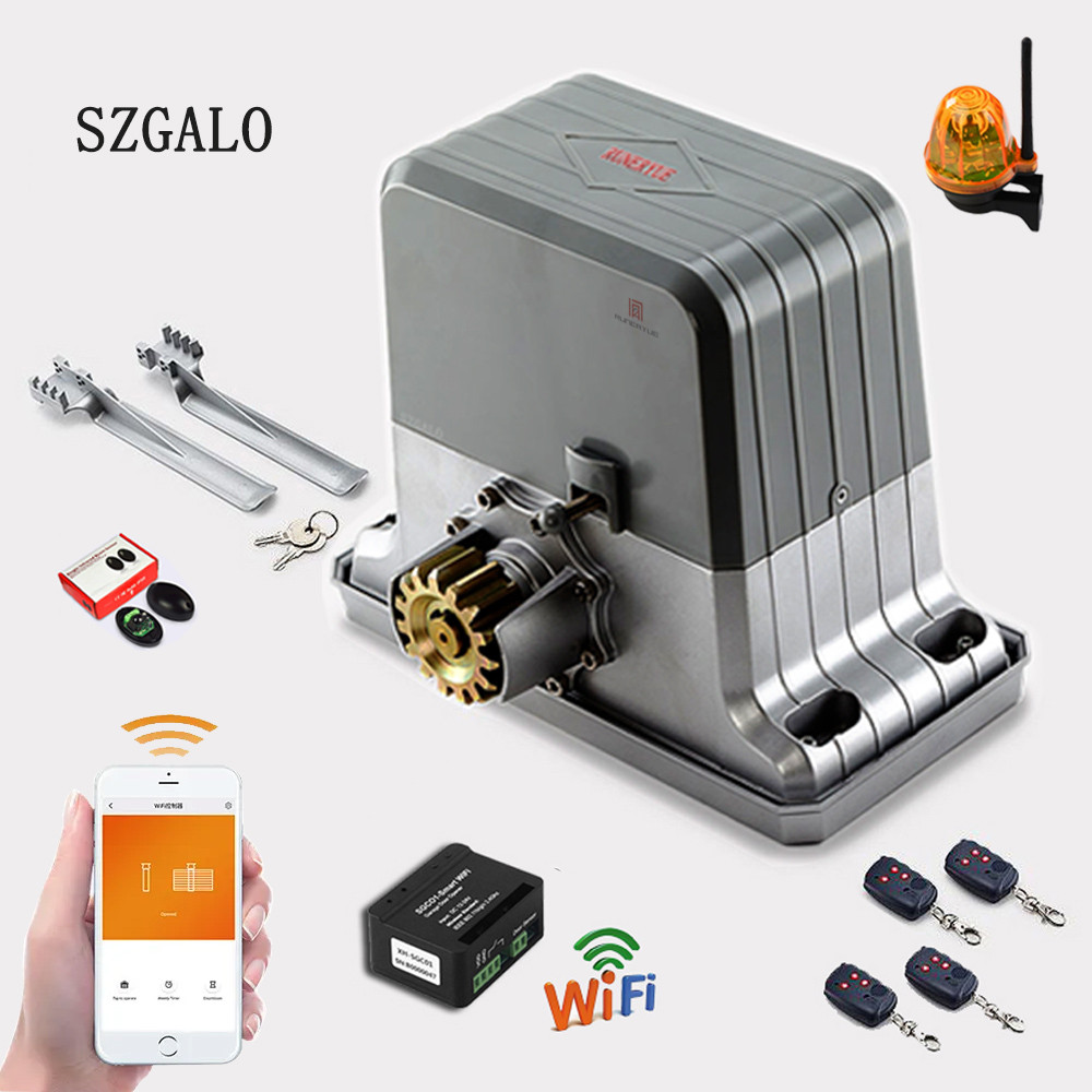 Jual Full KIT Set 1000kg to 1800kg Electric Sliding Gate Motors ...