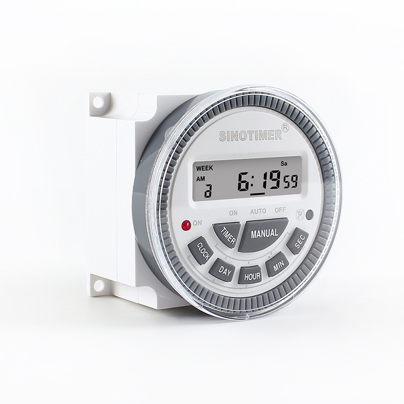 Jual 1 Second Interval Time Relay 220V 7 Days Programmable Digital ...