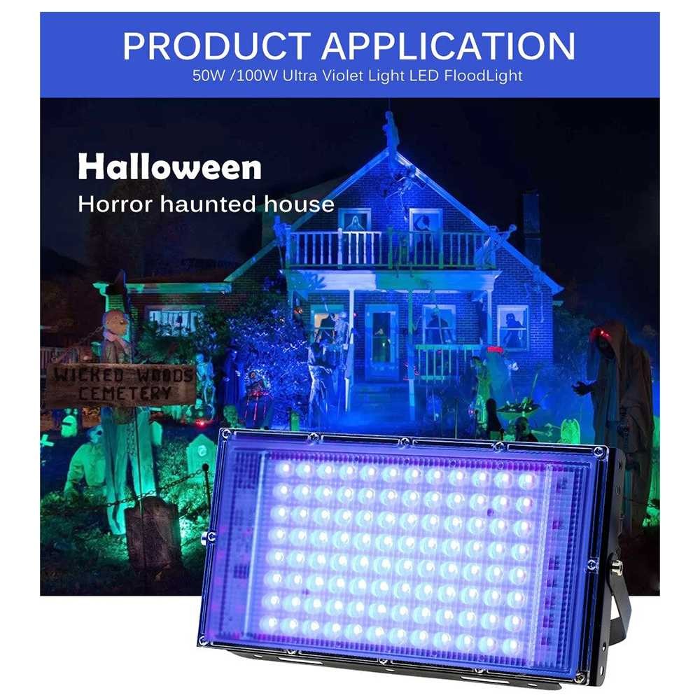 Jual LATHIFSHP YCRAYS Lampu Sorot LED Floodlight Waterproof UV ...