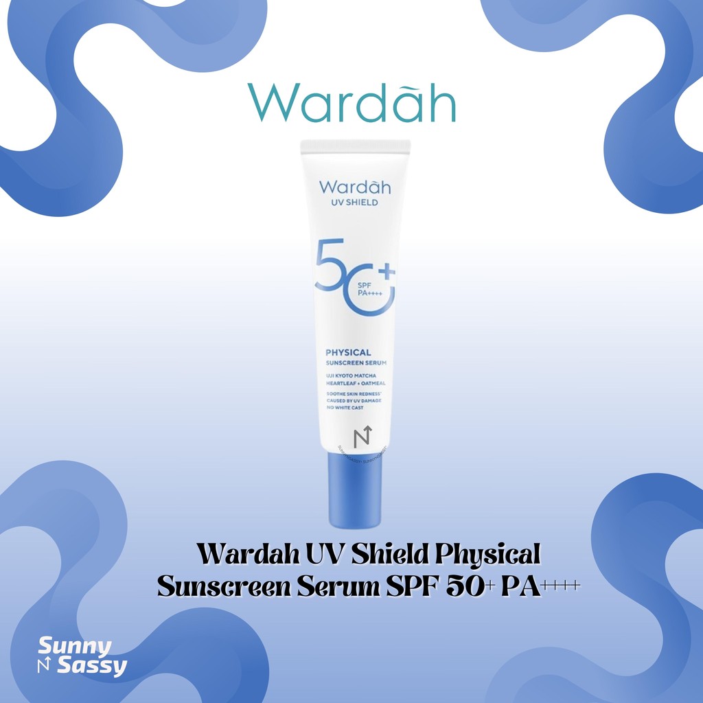Jual Wardah UV Shield Physical Sunscreen Serum SPF 50+ PA++++ 30 ml - Sunscreen Wajah - Ringan ...