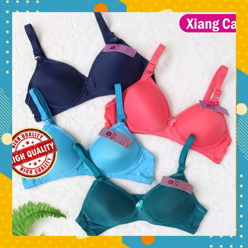 Jual Bra Wanita Xiang Cao BH Tanpa Kawat Bahan Halus Pakaian Dalam Busa BR2304B2 | Shopee Indonesia