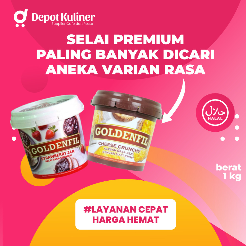 Jual Goldenfil 1 Kg Goldenfill Semua Rasa | Shopee Indonesia