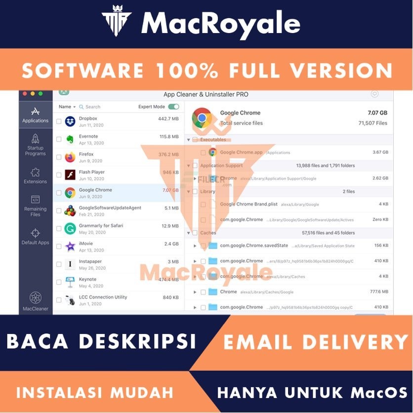 Jual [MacOS] App Cleaner & Uninstaller Pro macOS Full Version Lifetime ...