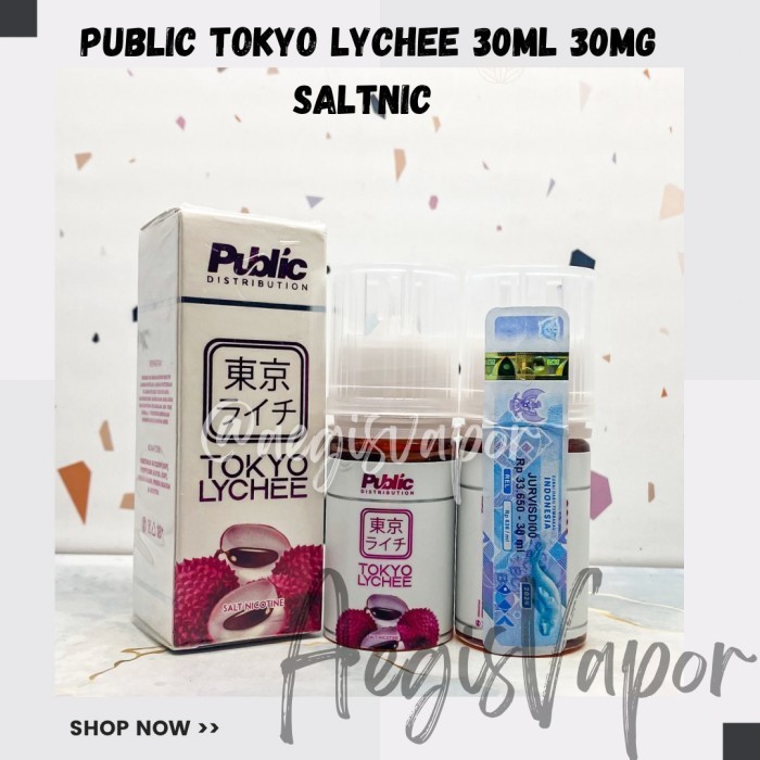 Jual TOKYO LYCHEE SALTNIC 30ML 30MG | Shopee Indonesia