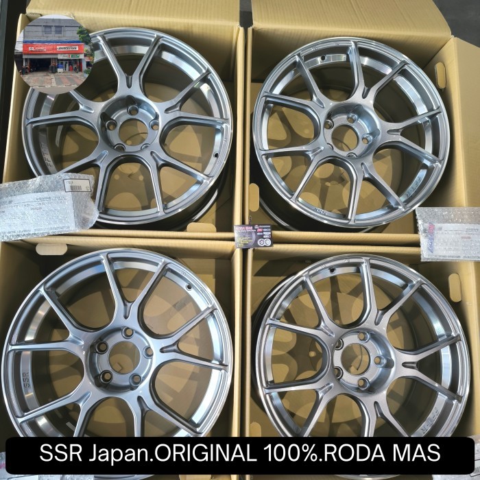 Jual Velg SSR GTX02 Japan (ORIGINAL) R18x8,5 pcd5x114,3 (BRV,HRV ...