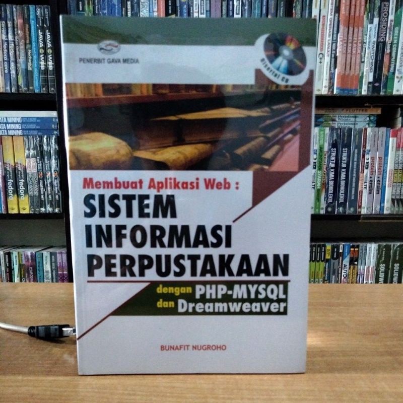 Jual TERBARU BUKU MEMBUAT APLIKASI WEB SISTEM INFORMASI PERPUSTAKAAN dengan PHP-MYSQL dan ...
