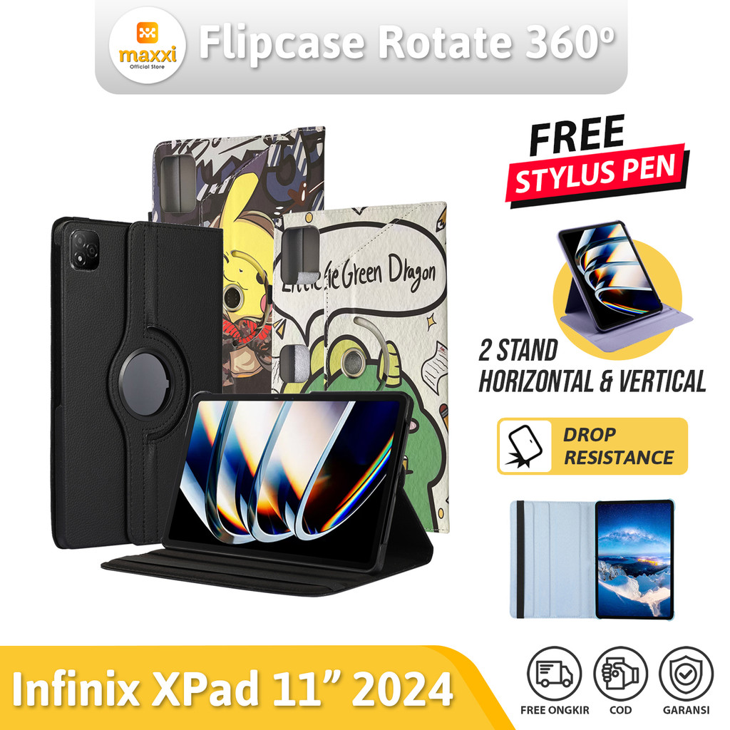 Jual Flipcase 360 Tablet Infinix XPad 20 11" 2025 Universal Case ...