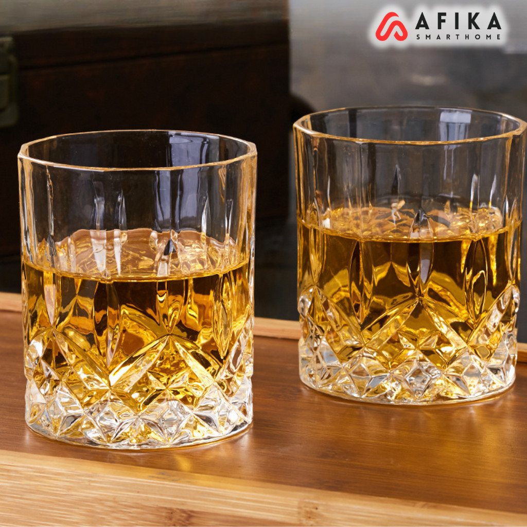 Jual Gelas Whisky Crystal Classic Rock Glass 200ml | Shopee Indonesia