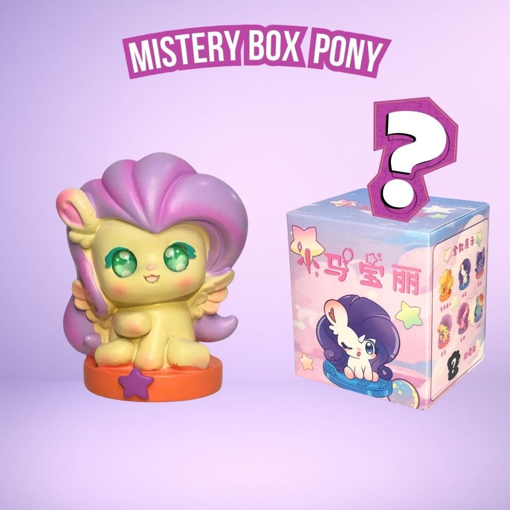 Jual Blindbox Little Pony Mini Koleksi Kotak Berhadiah Surprise Mainan Figure Little Pony Blind ...