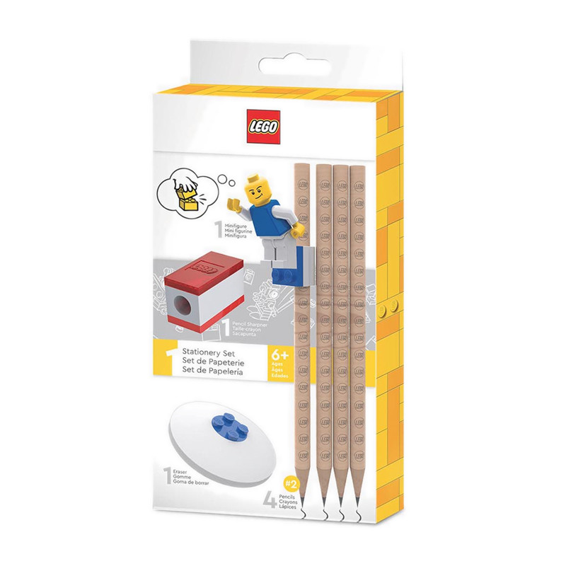 Jual LEGO® Pencil Set with Minifigure - 52053 | Shopee Indonesia