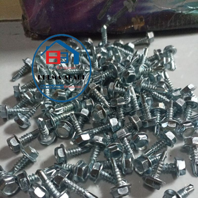 Jual RHEMA "HARGA PER 50 PCS ""baut Rofing 10 x 19 /baja ringan/ruping ...