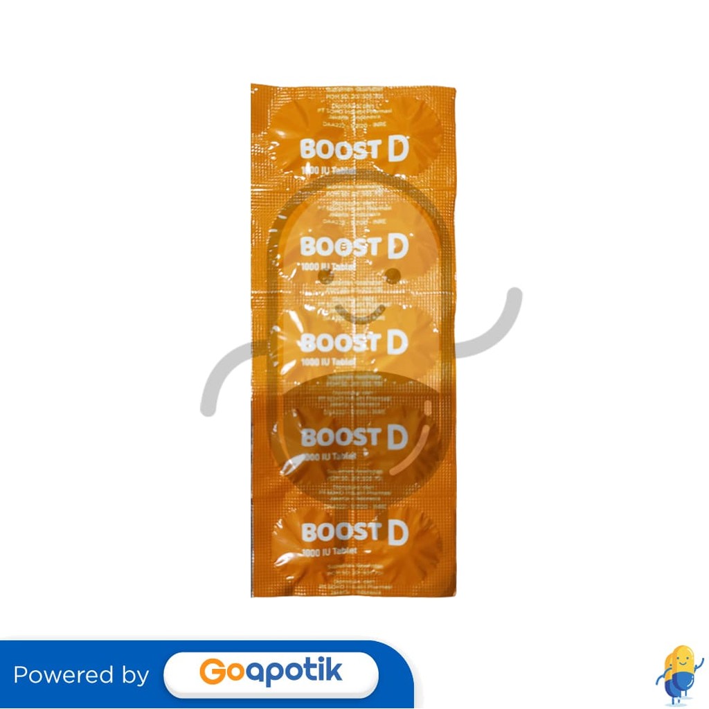 Jual Boost D 5000 Iu Strip 10 Tablet | Shopee Indonesia
