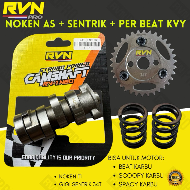 Jual RVN PAKET 3IN1 NOKEN AS GIGI SENTRIK PERKLEP BEAT KARBU SCOOPY ...