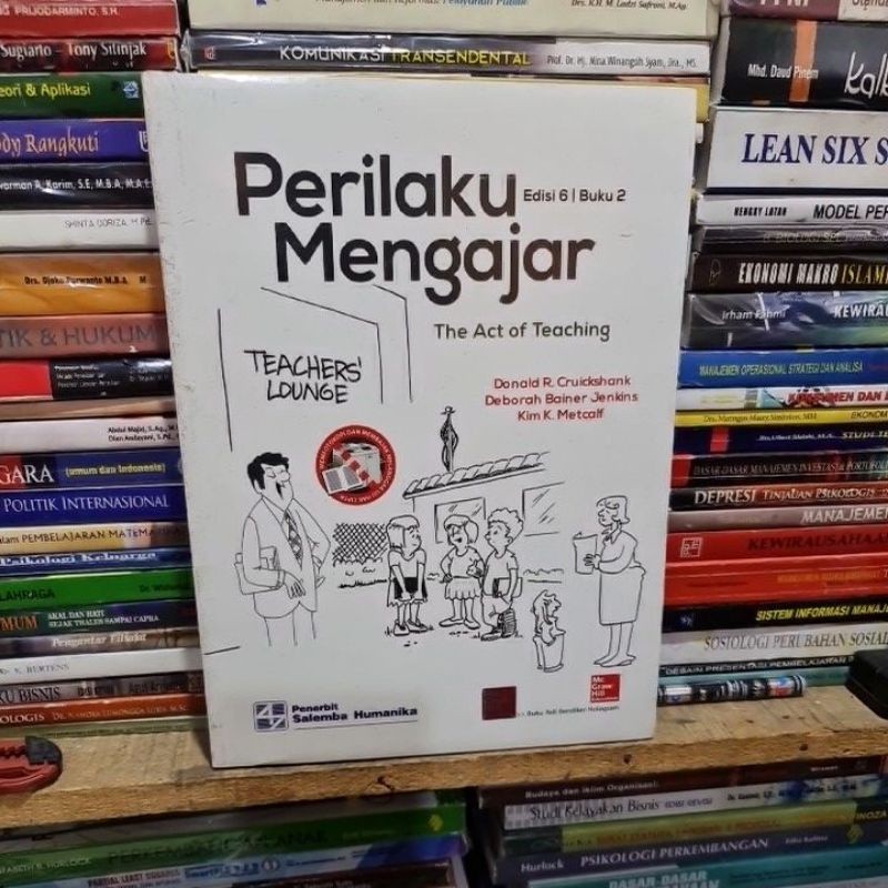 Jual Perilaku mengajar buku 2 edisi 6 by Donald R Cruickshank | Shopee ...