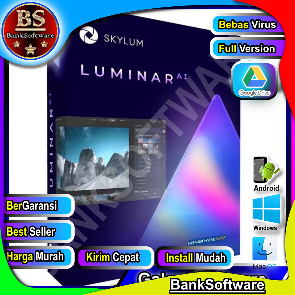 Jual Luminar AI v1.5 2023 windows [Full Version] desain grafis - AmazingSoftware | Shopee Indonesia
