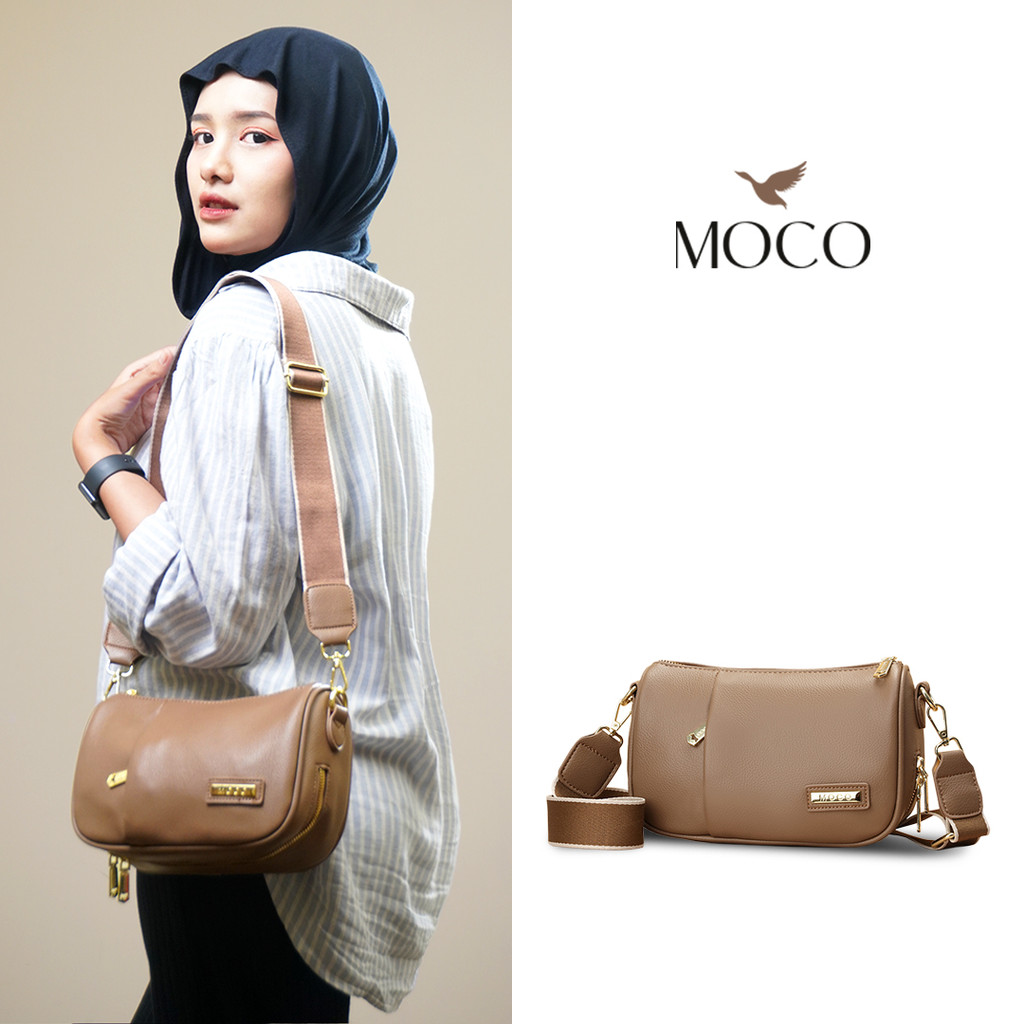 Jual MOCO Fashion Sling Bag Wanita Tas Selempang Satchel Kantong 217 | Shopee Indonesia