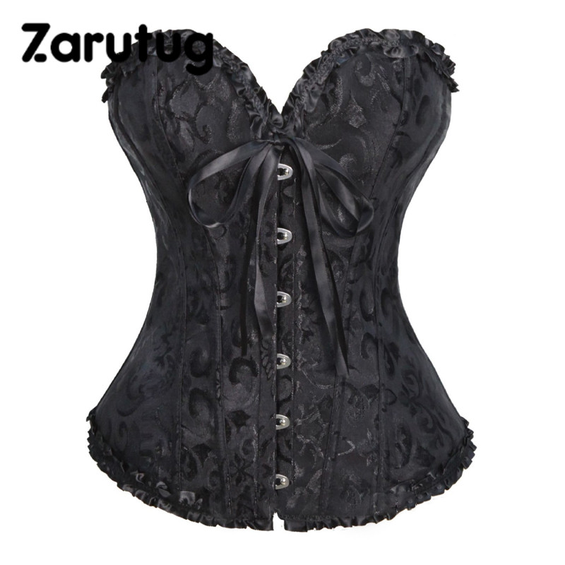Jual Zarutug Korset Gaun Formal Pengantin Korset Push-Up Gaya Istana ...