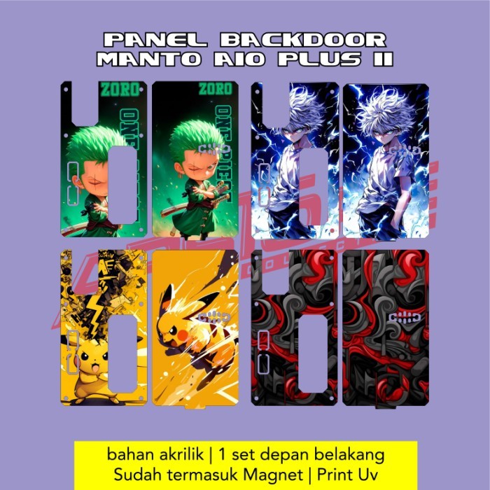Jual Panel Backdoor Manto Aio Plus II Print UV - Multi jaya Furniture ...