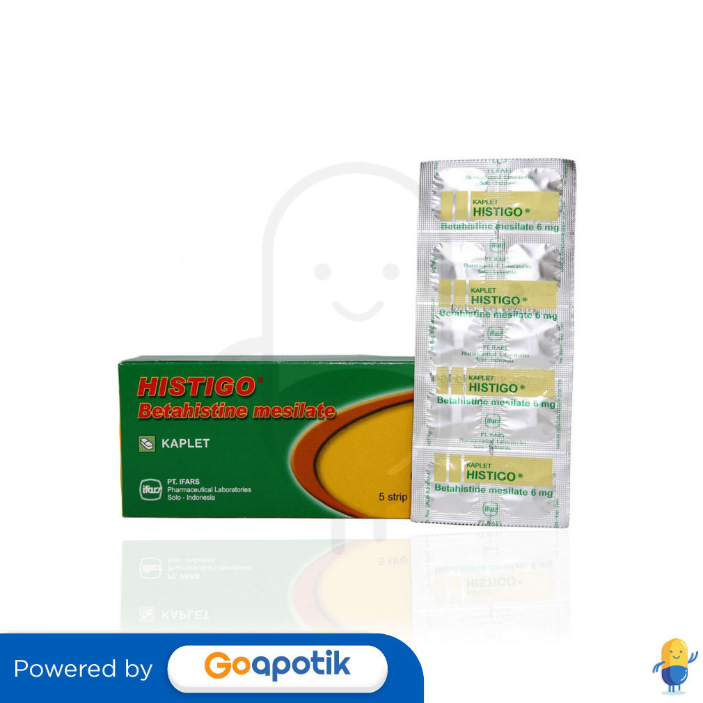 Jual Histigo 6 Mg Box 50 Kaplet | Shopee Indonesia