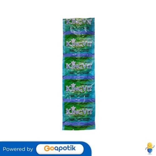 Jual Kingvit Strip Isi 10 Kaplet | Shopee Indonesia