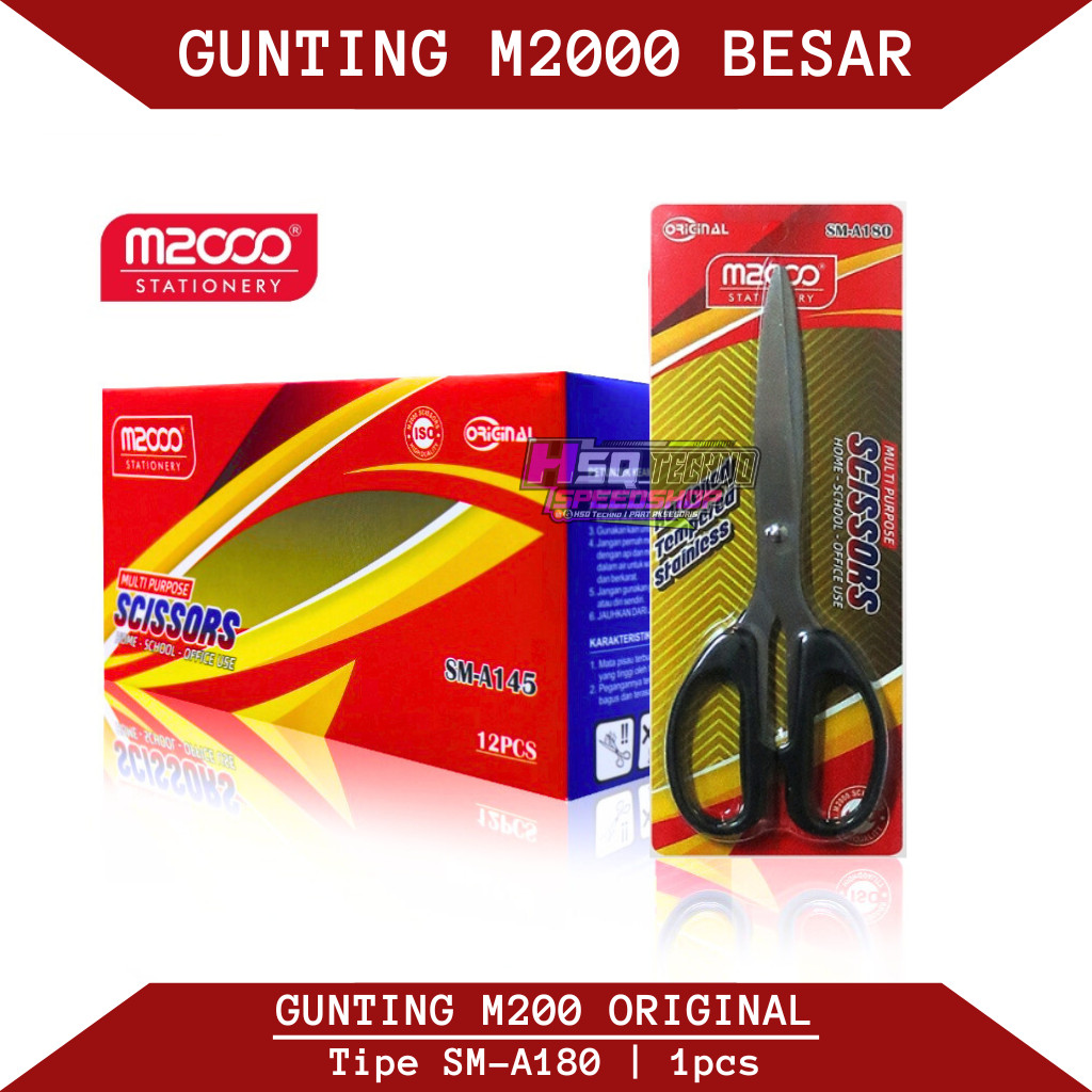 Jual Gunting M2000 Tipe SM-A180 Gunting Besar Stainless Steel High ...