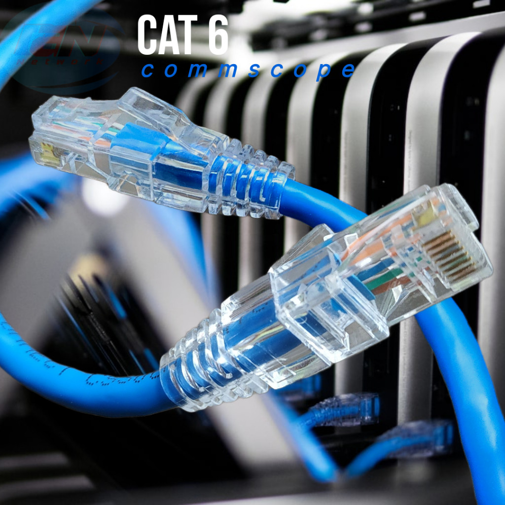 Jual KABEL LAN UTP CAT 6 high speed performa stabil commscope (cocok ...