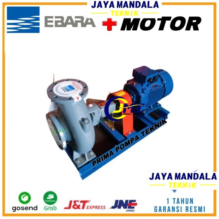 Jual POMPA CENTRIFUGAL EBARA 150 X 125 FSHA Gp + motor 11Kw 15 Hp 1450Rpm | Shopee Indonesia