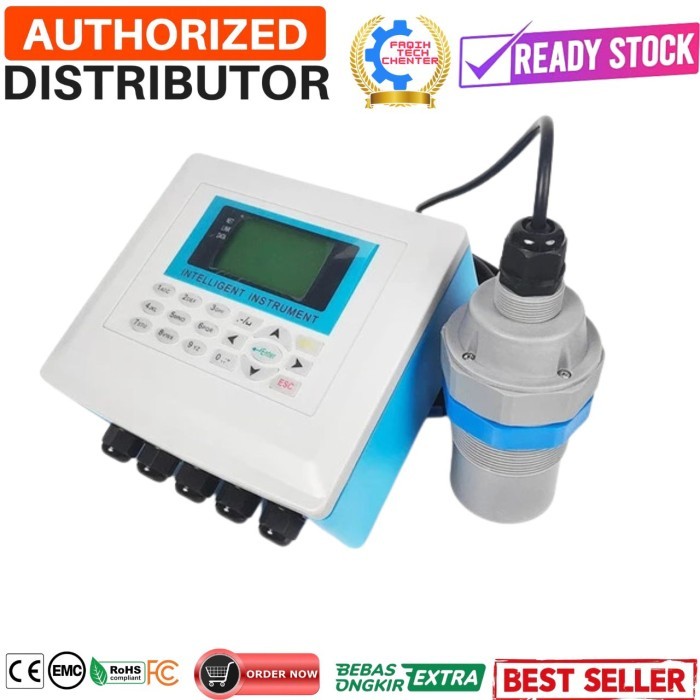 Jual Open channel ultrasonic flow meter river irrigation v notch flowmeter | Shopee Indonesia