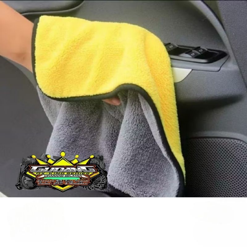 Jual Kain lap microfiber dua sisi halus multifungsi ukuran 30x40 ...