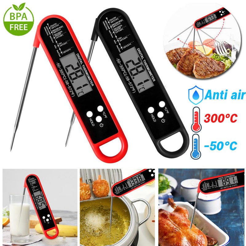 Jual NEW 2 Warna Digital Food Thermometer Pengukur Suhu Makanan Air ...
