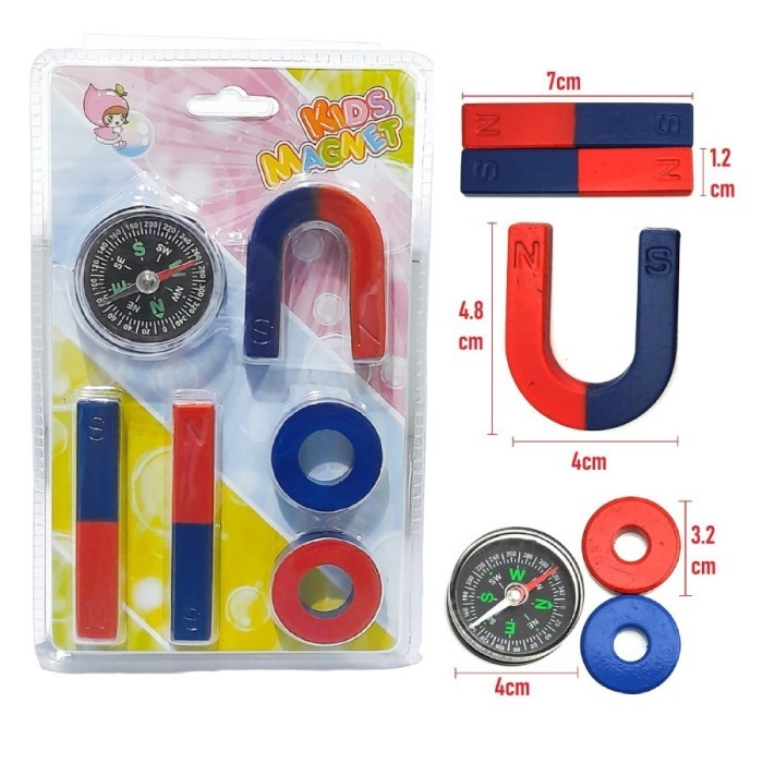 Jual Magnet U Lambang Kutub Sisi North and South Utara dan Selatan ...