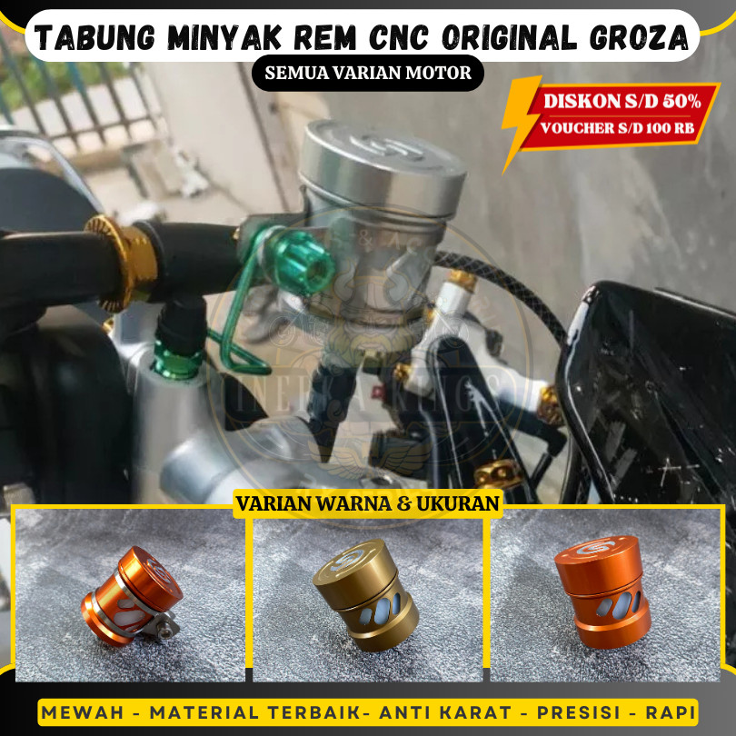 Jual Brake Fluid Reservoir Tank Tabung Minyak Oli Rem Besar Kecil ...