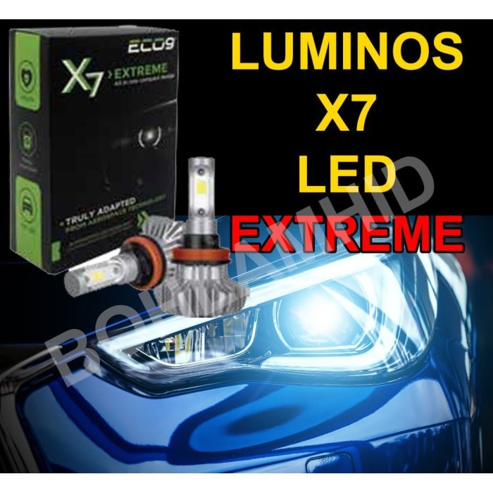 Jual LED Mobil Luminos ECO9 X7 H4 Hi/Lo 30W 6500K Putih Headlamp ...