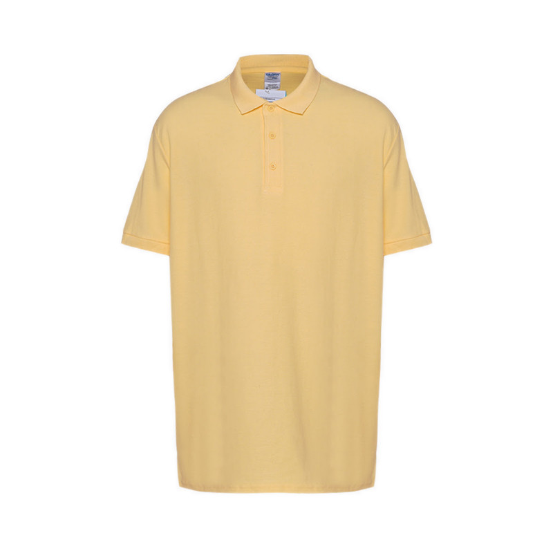 Jual Gildan Polo Premium Men Polos - Yellow Haze | Shopee Indonesia