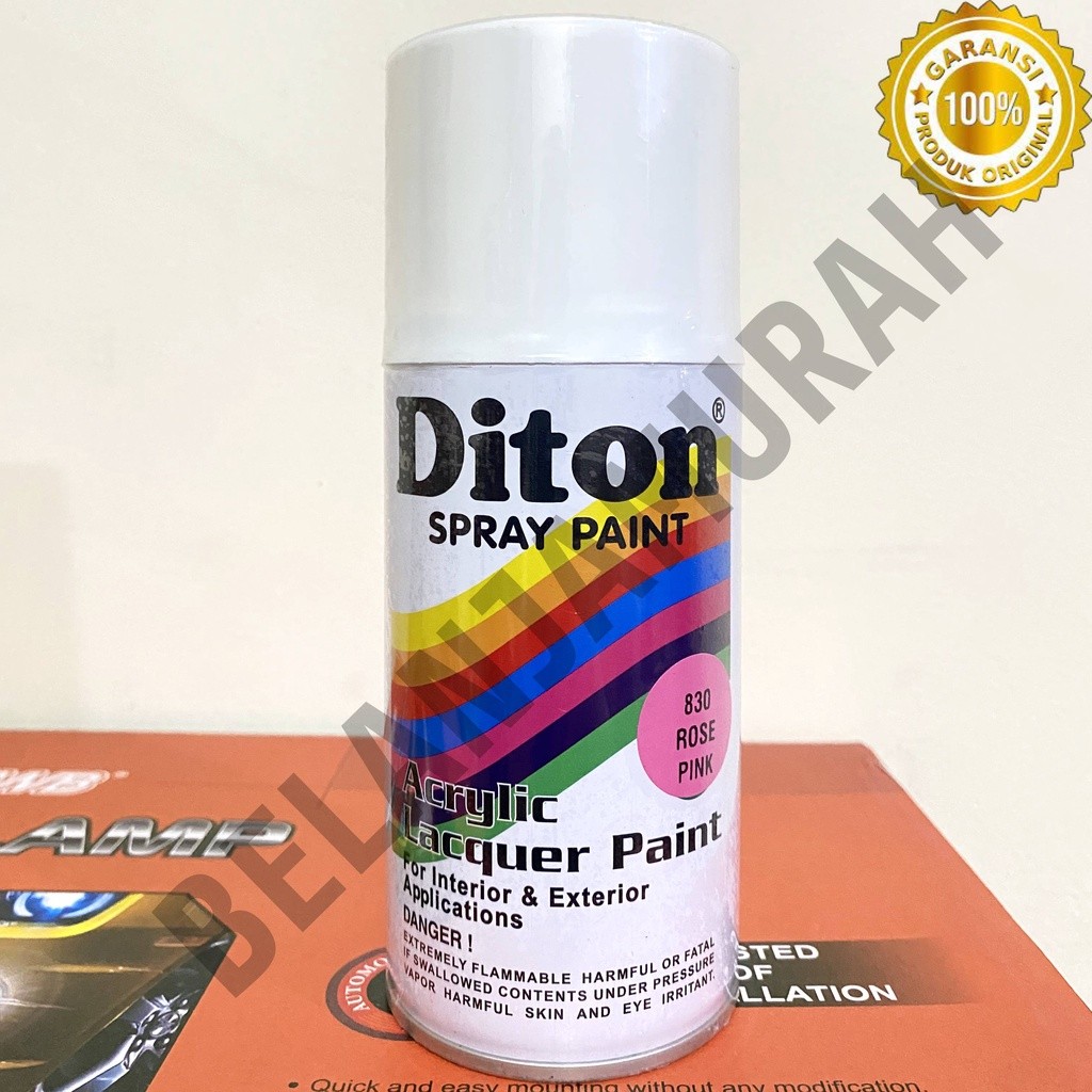 Jual Cat Semprot / Spray Paint / Pilok Diton Rose Pink 830 300cc ...