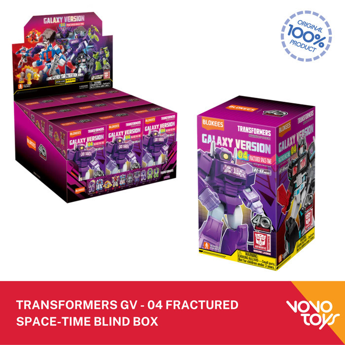 Jual Blokees Transformers GV - 04 Fractured Space-Time Blind Box | Shopee Indonesia