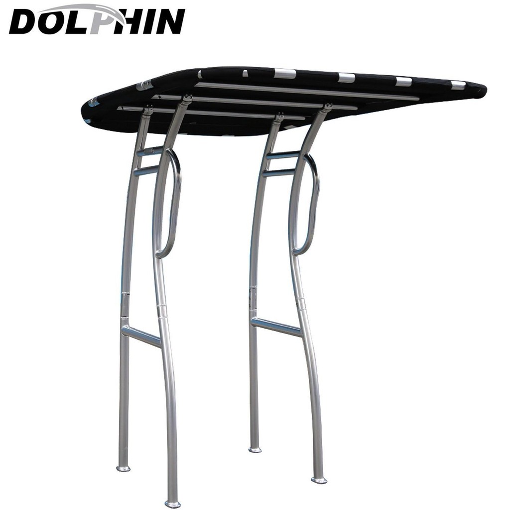 Jual Dolphin Pro2 Boat T Top, Center Console Bimini Top Anodized with ...