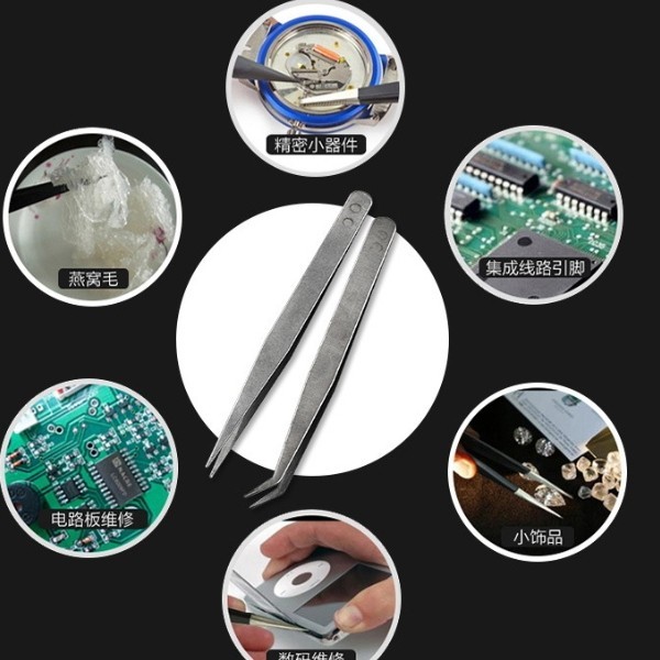 Jual Pinset stainless steel lurus dan bengkok per pcs - lurus -zk | Shopee Indonesia