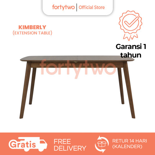 Jual Fortytwo Meja Makan Kimberly Butterfly - Dining Table Extension ...