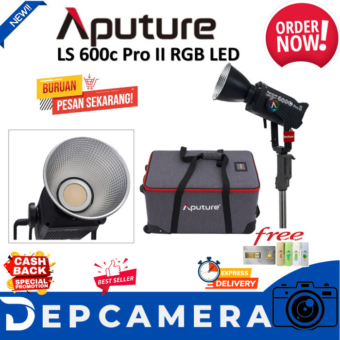 Jual Aputure LS 600c Pro II RGB LED Monolight (V-Mount) | Shopee Indonesia