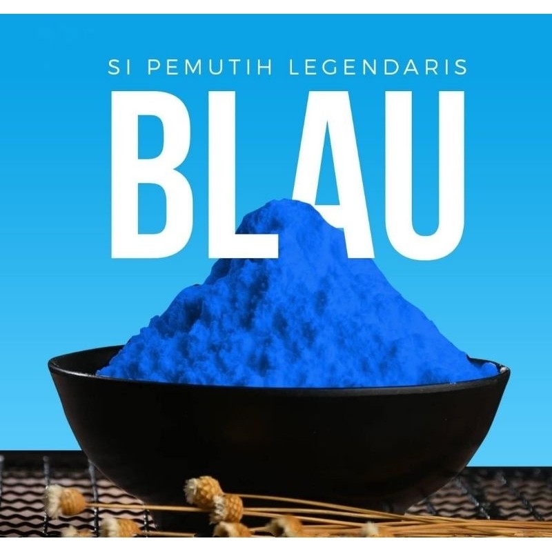 Jual Bulao/Blau Cuci Bubuk /Si pemutih Legendaris 1Pak 30 Bungkus ...