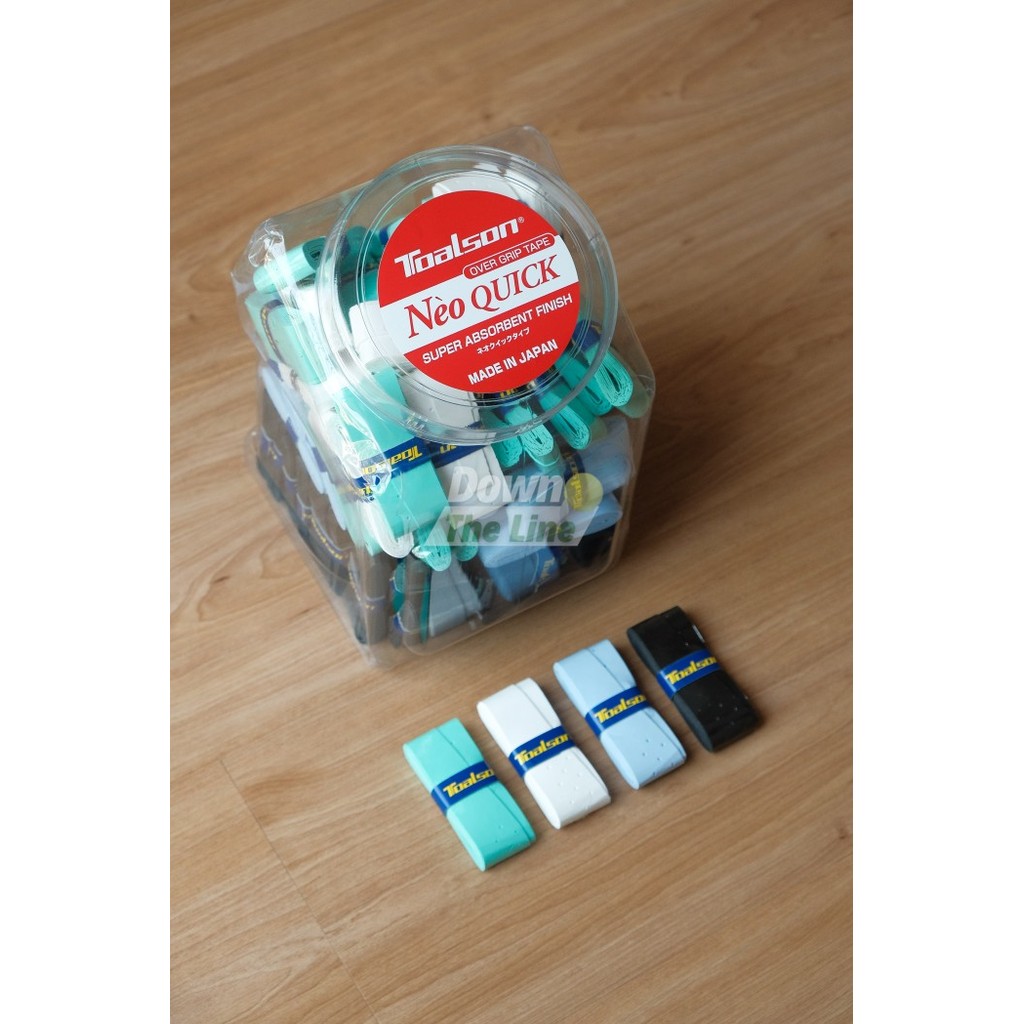 Jual Grip Raket Tennis / Overgrip Toalson Neo Quick Made In Japan ...