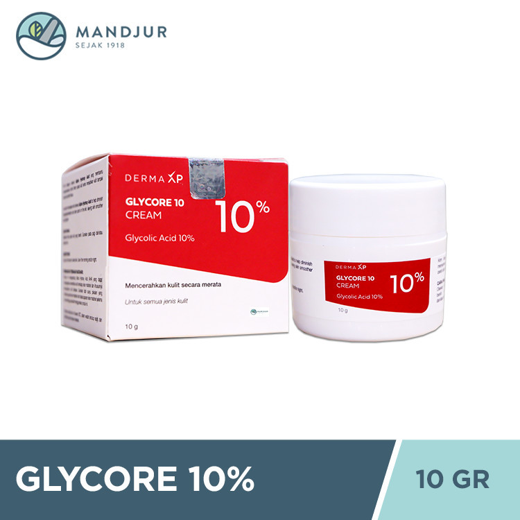 Jual Glycore 10% Cream 10 g - Menyamarkan Kulit Gelap dan Flek Hitam ...